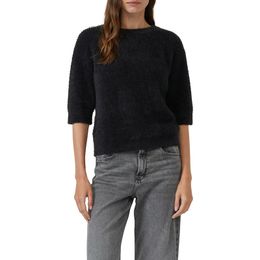 s.Oliver Damen s.Oliver Strickpullover mit Struktur schwarz 36