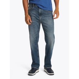 Tommy Jeans Herren Regular-fit-Jeans &raquo;Otis Regular Straight&laquo; Gerade geschnittene Jeans, regul&auml;rer Leibh&ouml;he blau 33, L&auml;nge 34