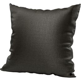 HOMING Dekokissen &raquo;St. Tropez&laquo; Pflegeleicht grau Polyester B/L: 40cm x 40cm, 1 Stk.