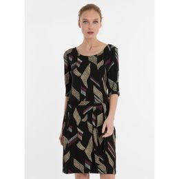 Ragwear Damen Minikleid &raquo;KENISHA PRINT&laquo; Sommerkleid schwarz XXL (44), N-Gr