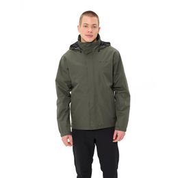 Vaude Herren Vaude Regenjacke &raquo;Men's Escape Light Jacket&laquo; mit Kapuze mit zwei Rei&szlig;verschlusstaschen, atmungsaktiv, schnell trocknend S