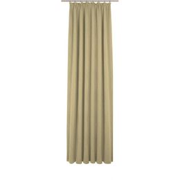 WIRTH Vorhang &raquo;Westport&laquo; Smokband 1 Stk. tlg. beige Jacquard, Polyester 145cm, Smokband, 132cm