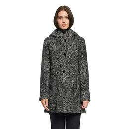 Gil Bret Damen Wolljacke mit Taschen schwarz 44