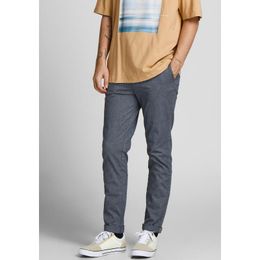 Jack & Jones Jack & Jones Herren Chinohose &raquo;JPSTMARCO JJFURY AKM&laquo; Baumwollmischung, slim fit blau 30, L&auml;nge 34
