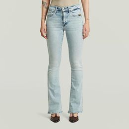 G-Star Raw G-Star Damen G-STAR Bootcut-Jeans &raquo;3301 Flare Wmn&laquo; aus Stretch-Denim 31, L&auml;nge 32