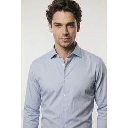 OLYMP Herren OLYMP Businesshemd &raquo;Level 5&laquo; blau 45, N-Gr