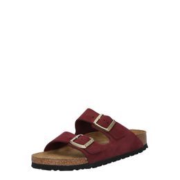Birkenstock Mules 'Arizona' female size 36 Dark brown / Wine red