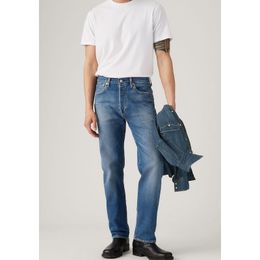 Levi's Levi's Herren Straight-Jeans &raquo;501 LEVI'S ORIGINAL&laquo; mit Markenlabel blau 34, L&auml;nge 30