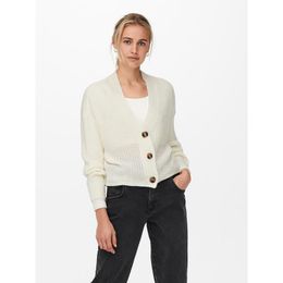 Only Damen Only Strickjacke &raquo;ONLCAROL NICE L/S CARDIGAN KNT NOOS&laquo; Kunstfaser, regular fit gr&uuml;n XXL