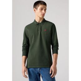 Levi's Levi's Herren Langarm-Poloshirt mit Logo Stickerei gr&uuml;n M