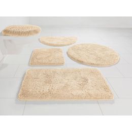 Bruno Banani Badematte &raquo;Lana, Standard & Premium Qualit&auml;t, 25 mm oder 30 mm H&ouml;he&laquo; rutschhemmend beschichtet fu&szlig;bodenheizungsgeeignet schnell trocknend 