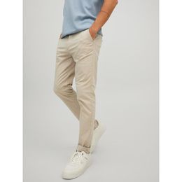 Jack & Jones Jack & Jones Herren Chinohose &raquo;JPSTMARCO JJFURY AKM&laquo; Baumwollmischung, slim fit beige 36, L&auml;nge 36