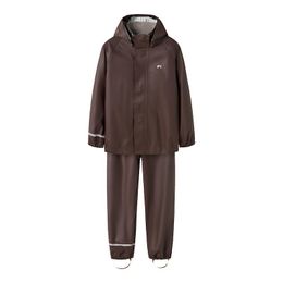 name it M&auml;dchen Regenmantel &raquo;NKNDRY10 Regenjacke und Hose im Set&laquo; Set, 2 Keine Latzhose! Unifarben, casual, regular fit, Kunstfaser, Web 98
