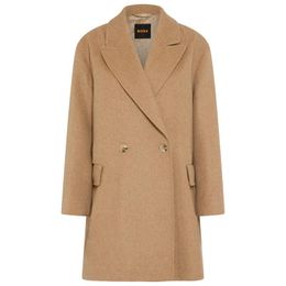 BOSS Orange Damen BOSS Orange Kurzmantel &raquo;Calesarina Premium Damenmode&laquo; Blazermantel aus Woll-Mix beige 42