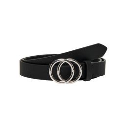 Only Damen Only Tailleng&uuml;rtel &raquo;ONLRASMI FAUX LEATHER JEANS BELT&laquo; Lederimitat schwarz 90