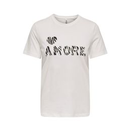 Only Shirt 'ONLDITTE' female size XS Cream / Black / White