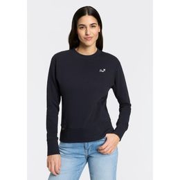 Ragwear Damen Sweatshirt &raquo;AZALLEA O&laquo;, mit Logostickerei schwarz XS