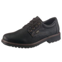 Rieker Herren Schn&uuml;rschuh mit TEX-Membrane, Freizeitschuh, Halbschuh, Schn&uuml;rschuh schwarz 46