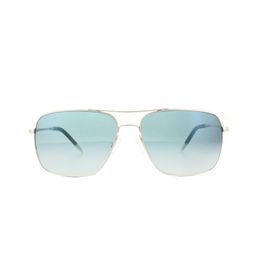 Oliver Peoples Aviator Mens Silver Chrome Sapphire VFX Photochromic Sonnenbrillen