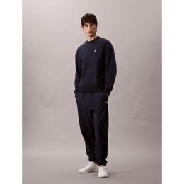 Calvin Klein Jeans Herren Sweathose &raquo;PREMIUM TERRY MONOGRAM JOGGER&laquo; Mit elastischem Bund blau XXL, N-Gr