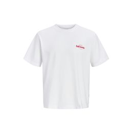 Jack & Jones Jack & Jones T-Shirt Herren Gr&ouml;&szlig;e M beige / azur / blutrot / wei&szlig;