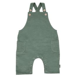 MaxiMo Jungen MaxiMo Latzhose Baumwollmix, Stretch-Cord, Tr&auml;ger, zum Kn&ouml;pfen, Wickel&ouml;ffnung gr&uuml;n 86/92, N-Gr