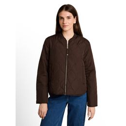 Tom Tailor Damen Tom Tailor Steppjacke ohne Kapuze mit Blouson-Kragen und Rei&szlig;verschluss L