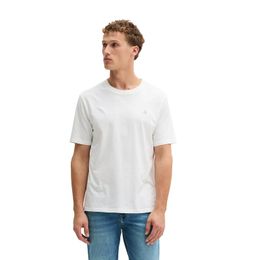 Marc O'Polo Marc O'polo Herren Marc O'Polo T-Shirt Logo-T-Shirt aus Bio-Baumwolle wei&szlig; XXL (56)