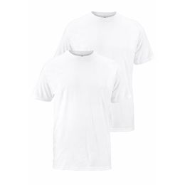 Fruit of the Loom Herren Fruit of the Loom T-Shirt Packung, 2 Stk. aus reiner Baumwolle wei&szlig; L (52/54)
