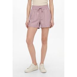 Only Damen Only Shorts &raquo;ONLARIS LIFE PULL UP SHORTS WVN CC&laquo; mit Bindeverschluss rosa XS (34), N-Gr