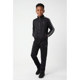 Champion Jungen Trainingsanzug &raquo;SPORT INSPIRED tracksuit with tape&laquo; 2 tlg. zweiteiliges Set, mit komfortabler Passform, aus Polyester schwarz XL (164/