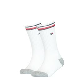 Tommy Hilfiger Herren Socken &raquo;TH KIDS ICONIC SPORTS SOCK 2P&laquo; 2 Paar wei&szlig; 35-38