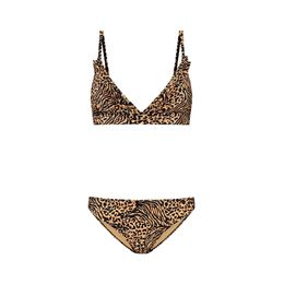 Shiwi Bikini set 'Beau' Damen Gr&ouml;&szlig;e S beige / braun / dunkelbraun
