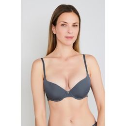 JOOP! Damen JOOP! T-Shirt-BH &raquo;Beautiful&laquo; nahtlose Cups, glatter Look, weiche Stretch-Qualit&auml;t grau 75, Cup C