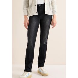 Cecil Damen Straight-Jeans &raquo;Style Toronto&laquo; mit Stretch schwarz 27, L&auml;nge 32
