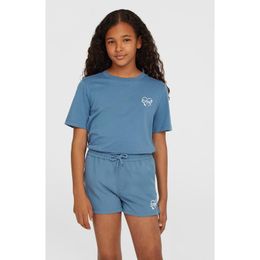 O`Neill O'neill M&auml;dchen O'Neill Badeshorts &raquo;ESSENTIALS 11 SWIMSHORTS&laquo; mit Seitentaschen, schnelltrocknend, aus Polyester rot 140 (134), N-Gr