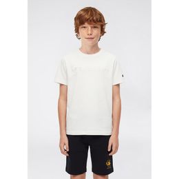 Champion Jungen T-Shirt &raquo;ICONS TONAL Crewneck T-Shirt with Large Logo&laquo; mit gro&szlig;em Logo, Kurzarm, aus Baumwolle S (128/134)