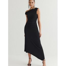 Trendyol Kleid Damen Gr&ouml;&szlig;e 36 schwarz Sommerkleid