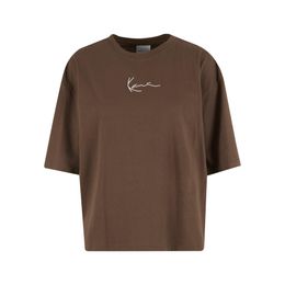 Karl Kani T-Shirt Damen Gr&ouml;&szlig;e XL schoko / wei&szlig;