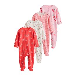 next Schlafanzug M&auml;dchen Gr&ouml;&szlig;e 56 gr&uuml;n / rosa / rot / offwhite