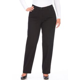 KjBRAND Damen KjBRAND Stretch-Jeans &raquo;Babsie&laquo; mit Stretch-Anteil schwarz 44/22, K-Gr