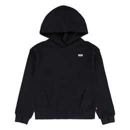 Levi's Kids M&auml;dchen Levi's Kids Hoodie &raquo;LVG BATWING PATCH HOODIE&laquo;, mit Logo Stickerei schwarz 14 (158)