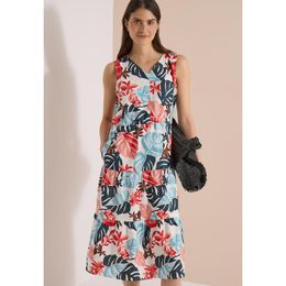 Cecil Damen Druckkleid Eingrifftaschen Mit seitlichen Eingrifftaschen bunt M (40), N-Gr