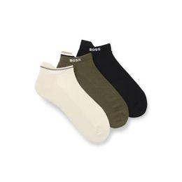 BOSS Herren BOSS Sneakersocken &raquo;3P AS Iconic CC&laquo; 3 Paar tlg. beige 43-46