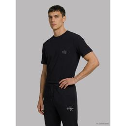 Calvin Klein Underwear Herren T-Shirt &raquo;MONOGRAM S/S CREW NECK&laquo; Regular fit mit Rundhalsausschnitt M (50)