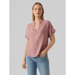 V&eacute;ro Moda Vero Moda Damen Shirtbluse &raquo;VMBEAUTY SS TOP GA NOOS&laquo; Viskose, regular fit rosa S
