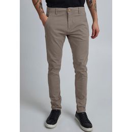 Blend Herren Chinohose &raquo;BHNATAN&laquo; aus Baumwollmischung, schmale Passform, mit Rei&szlig;verschluss, elastisch grau 31, L&auml;nge 32