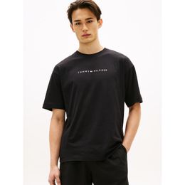 Tommy Hilfiger Underwear Herren T-Shirt Regular fit mit Rundhalsausschnitt schwarz S (48)