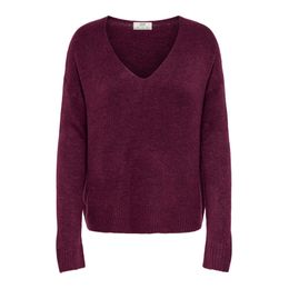 Jacqueline de Yong JDY Pullover 'JDYElanora' Damen Gr&ouml;&szlig;e XL weinrot