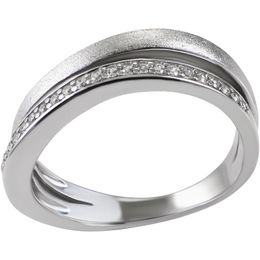 Firetti Damen Fingerring &raquo;Schmuck Geschenk Silber 925 Damenring Ring&laquo; mit Zirkonia (synth.) silber 56, Silber 925 (Sterlingsilber), 2,6mm